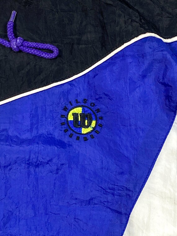 Vintage Purple Track Jacket Wilson 90s Sports Men's J… - Gem