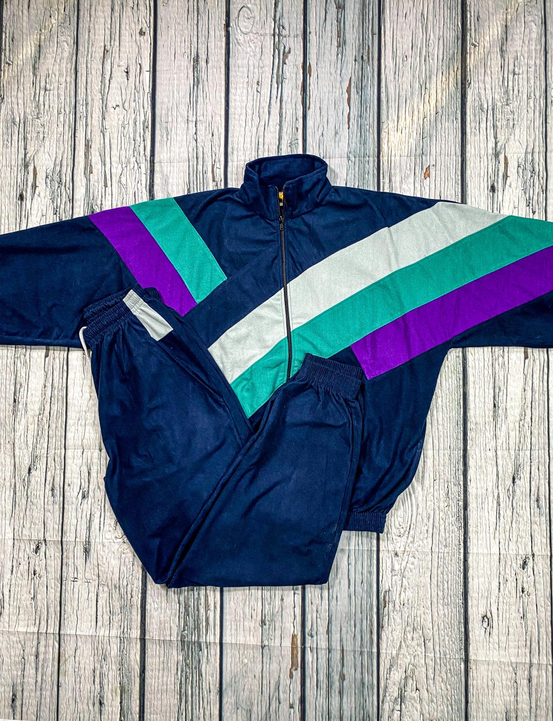 Vintage Tracksuit 80s Y2K Sportswear Complete Sports Unisex Suit in ...