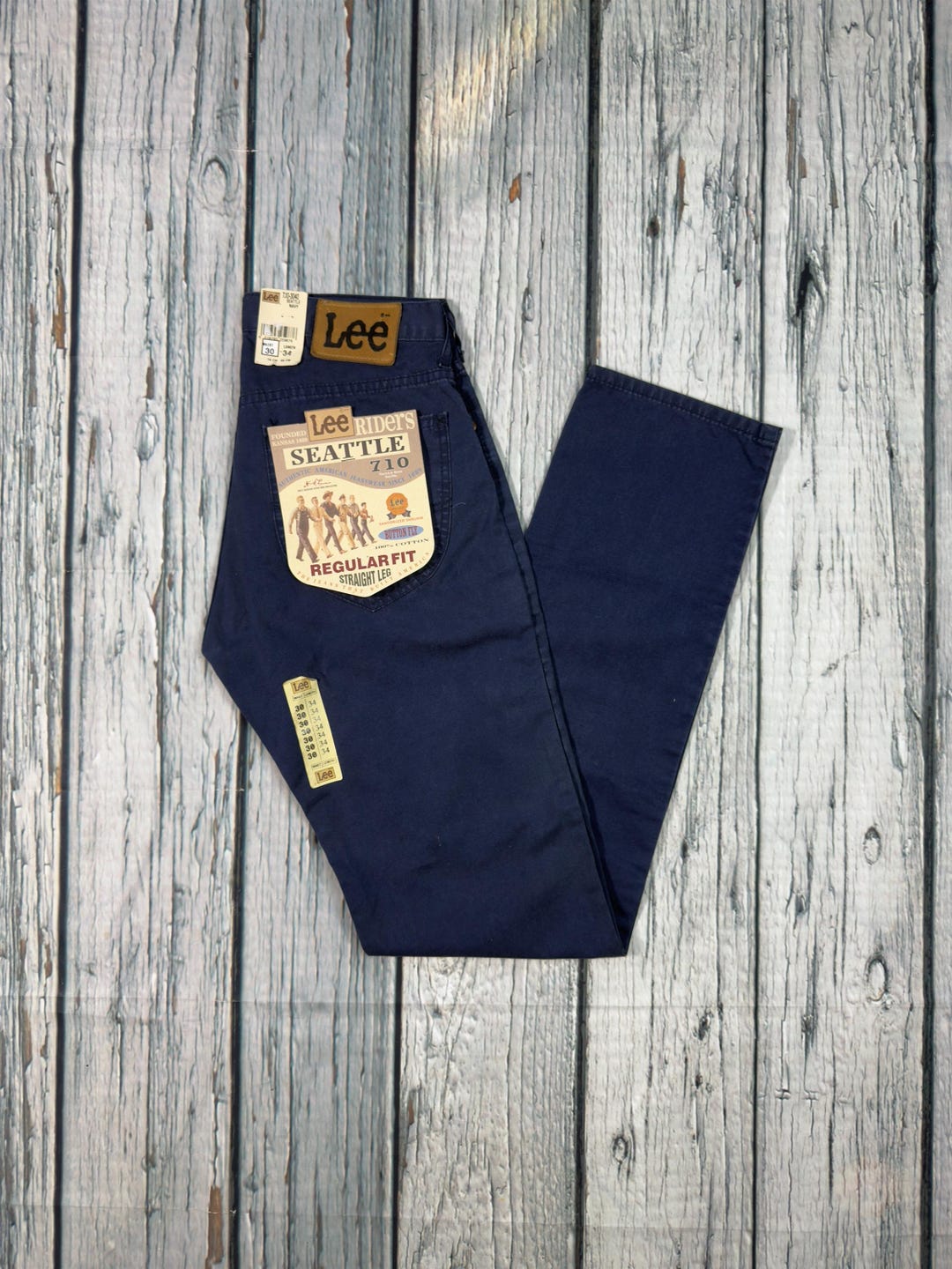 Vintage LEE Seattle Jeans, 90s Straight Leg, 30x34 - Etsy