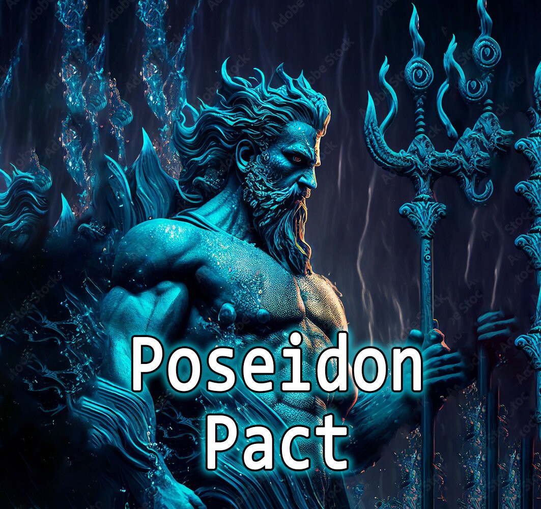 Poseidon Pact Summon Poseidon - Etsy