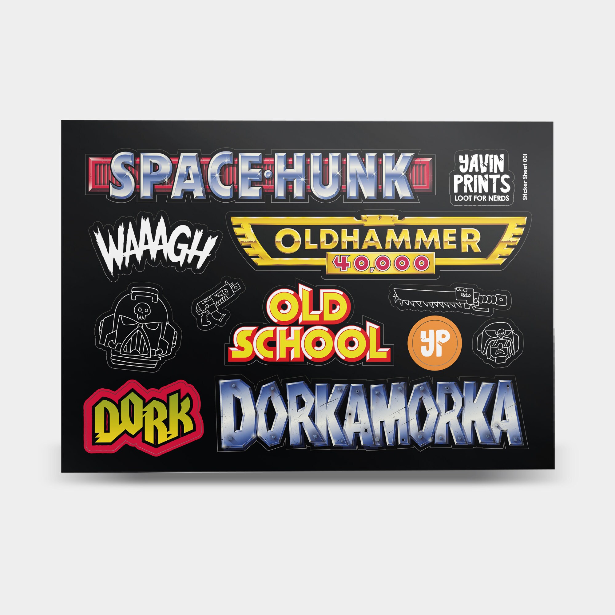 Retro Wargaming Matt Vinyl Stickers, A5 Sticker Sheet - Etsy