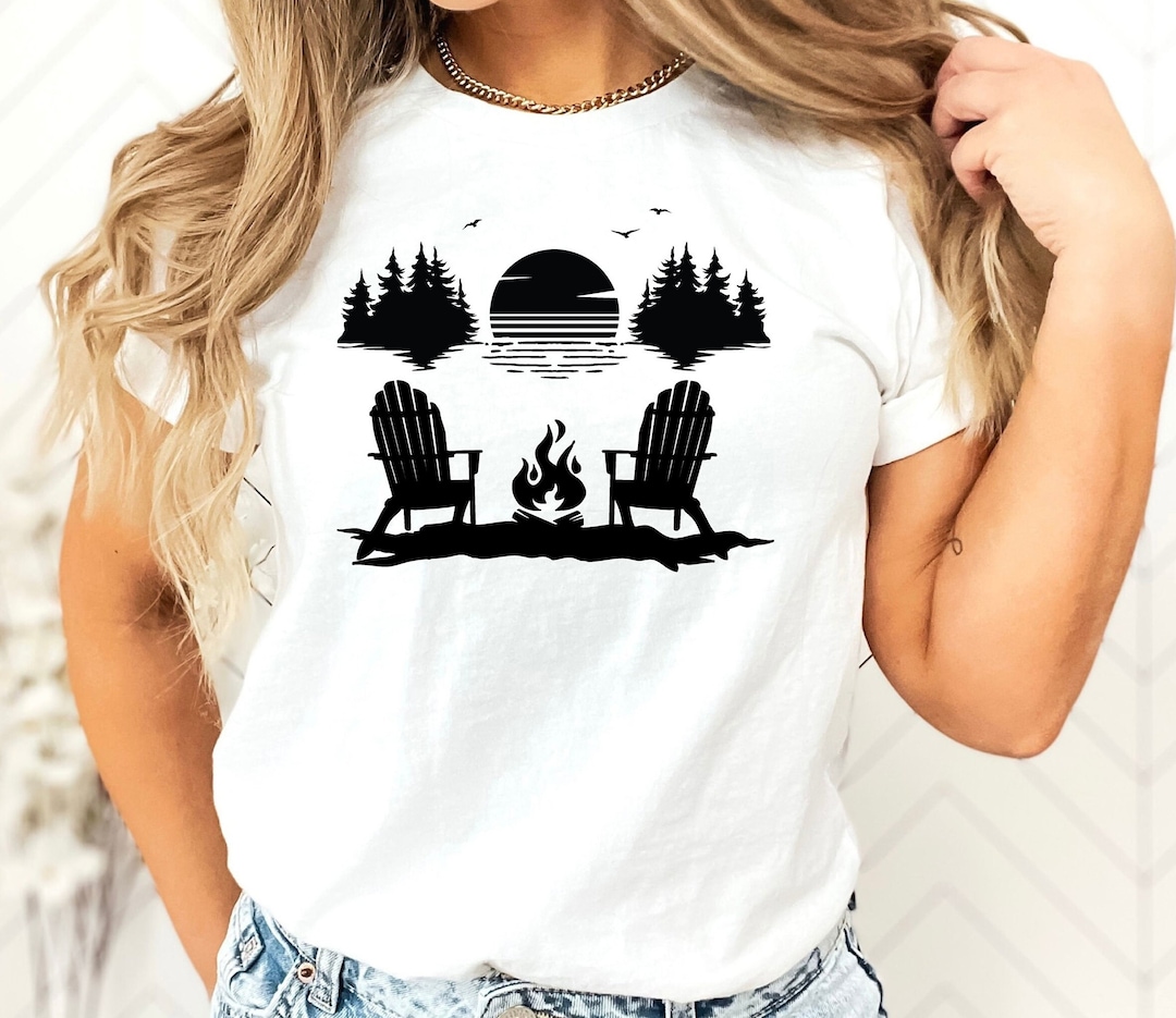 Camp Fire Shirt,camper Shirt,nature Lover Gift,gift for Camper ...