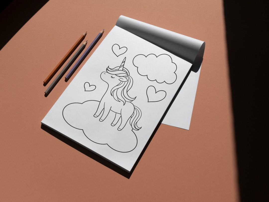 Printable Unicorn Coloring Pages for Kids, Educational Coloring ...