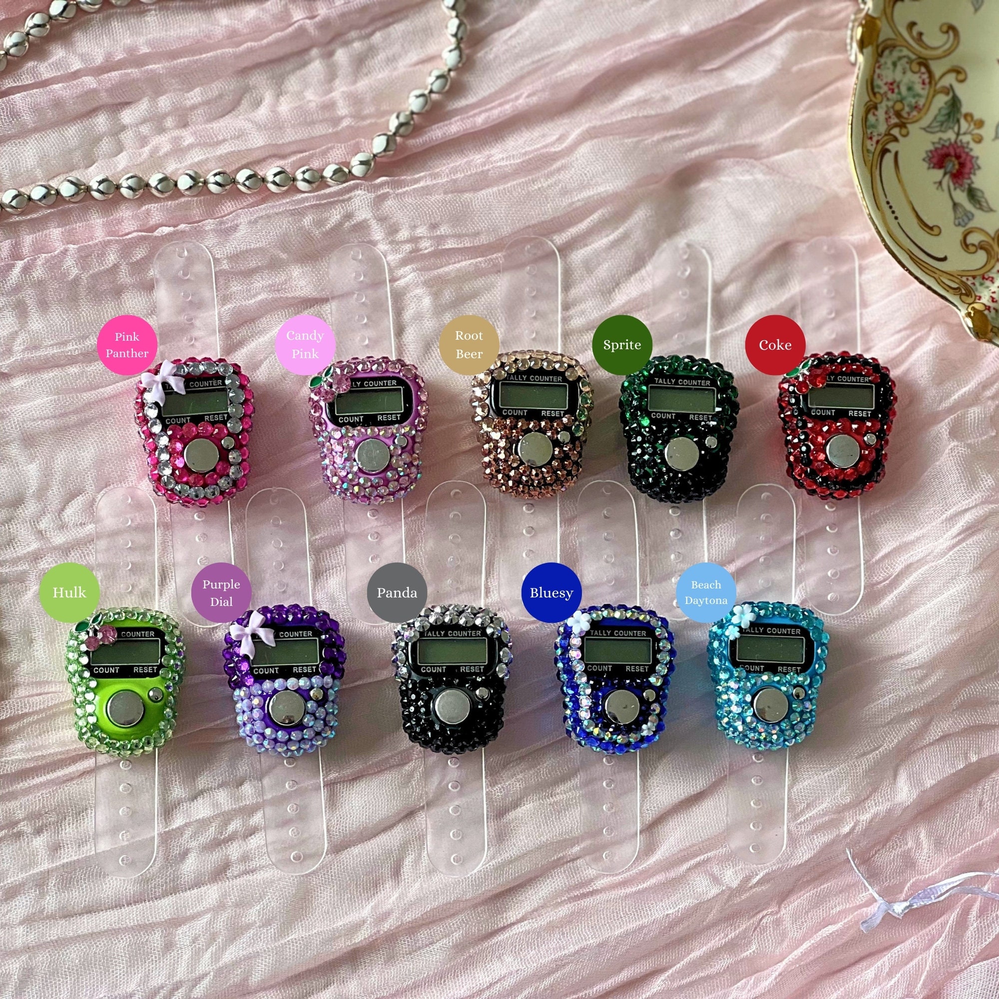 Digital Finger Counter, Tally Counter Ring, Jewelled Counters, Tasbih ...