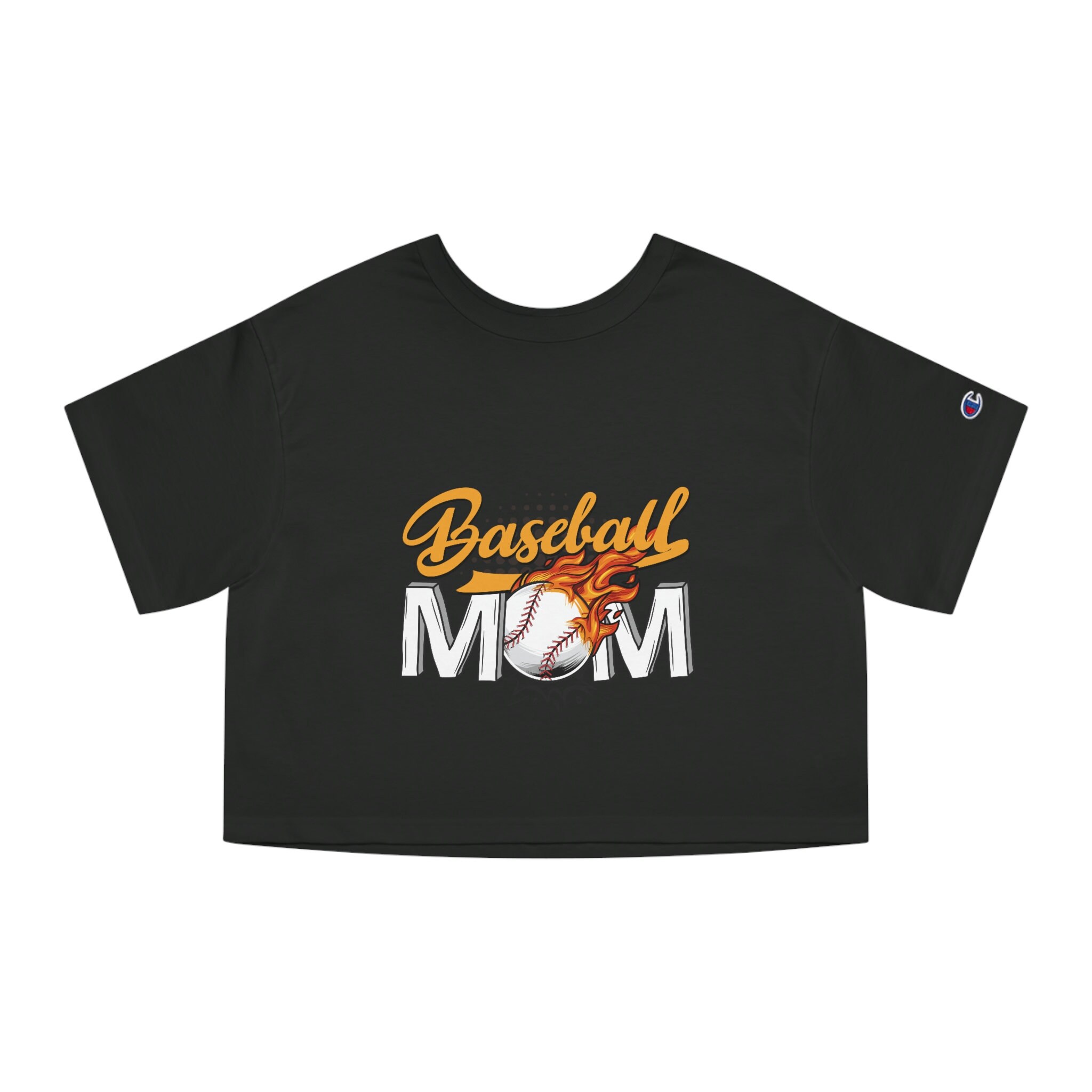 Baseball Mom Mom Crop Fitness Mom Mom Graphic Tee Mom Workout Clothing ...