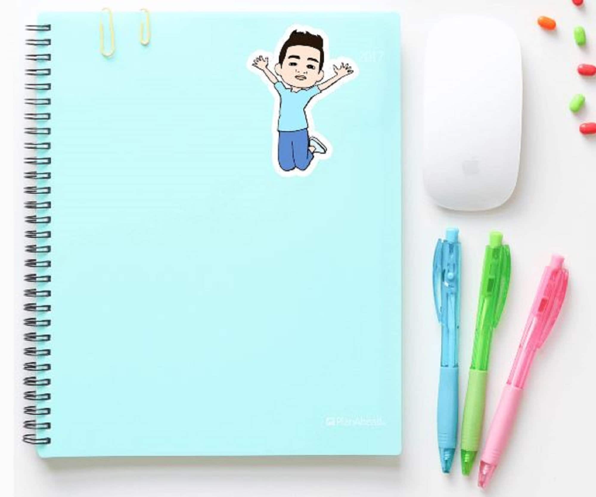 Boy Character Svg, Dxf, Png, Jpeg File, Boy Image Drawing, Boy Avatar ...