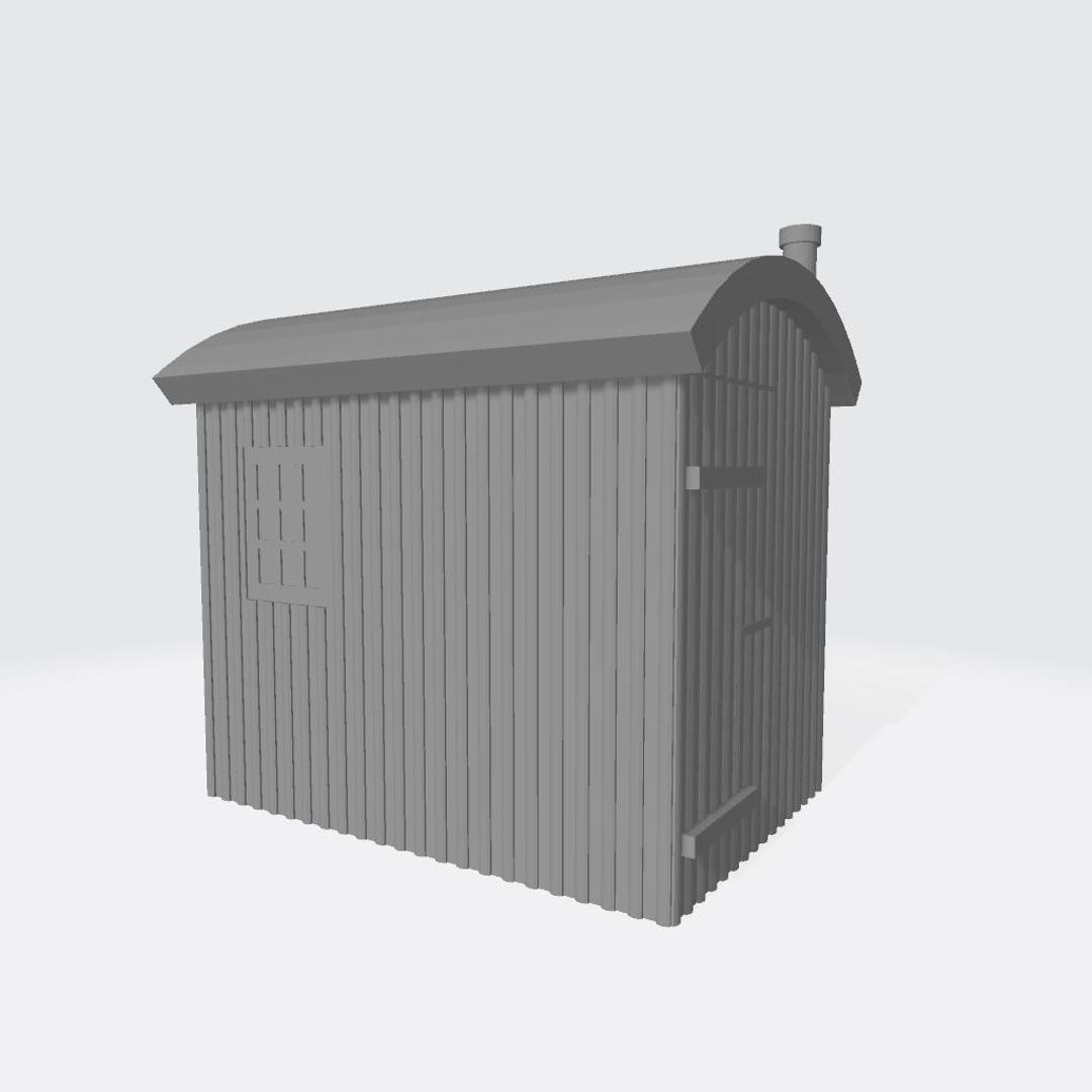 S05 Railway Lamp Hut 3D Printed Model Scenery - Etsy