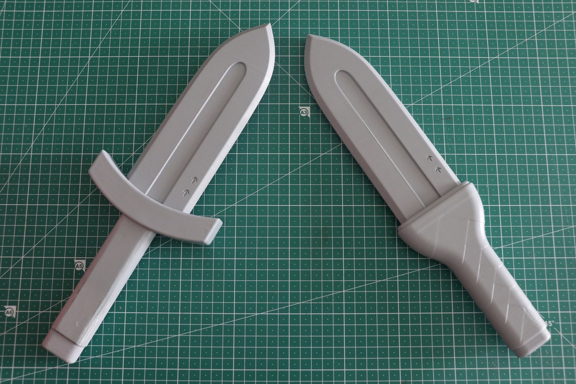 Vinland Saga Thorfinn Daggers 3D Printed Cosplay Fan Art - Etsy