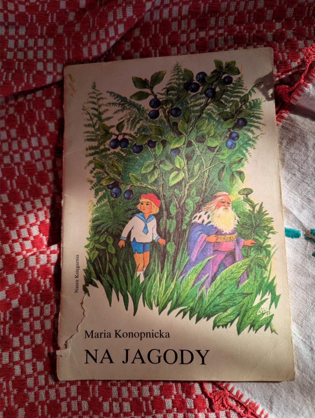 1984 Vintage Fairytale Children Book in Polish Maria Konopnicka Na ...