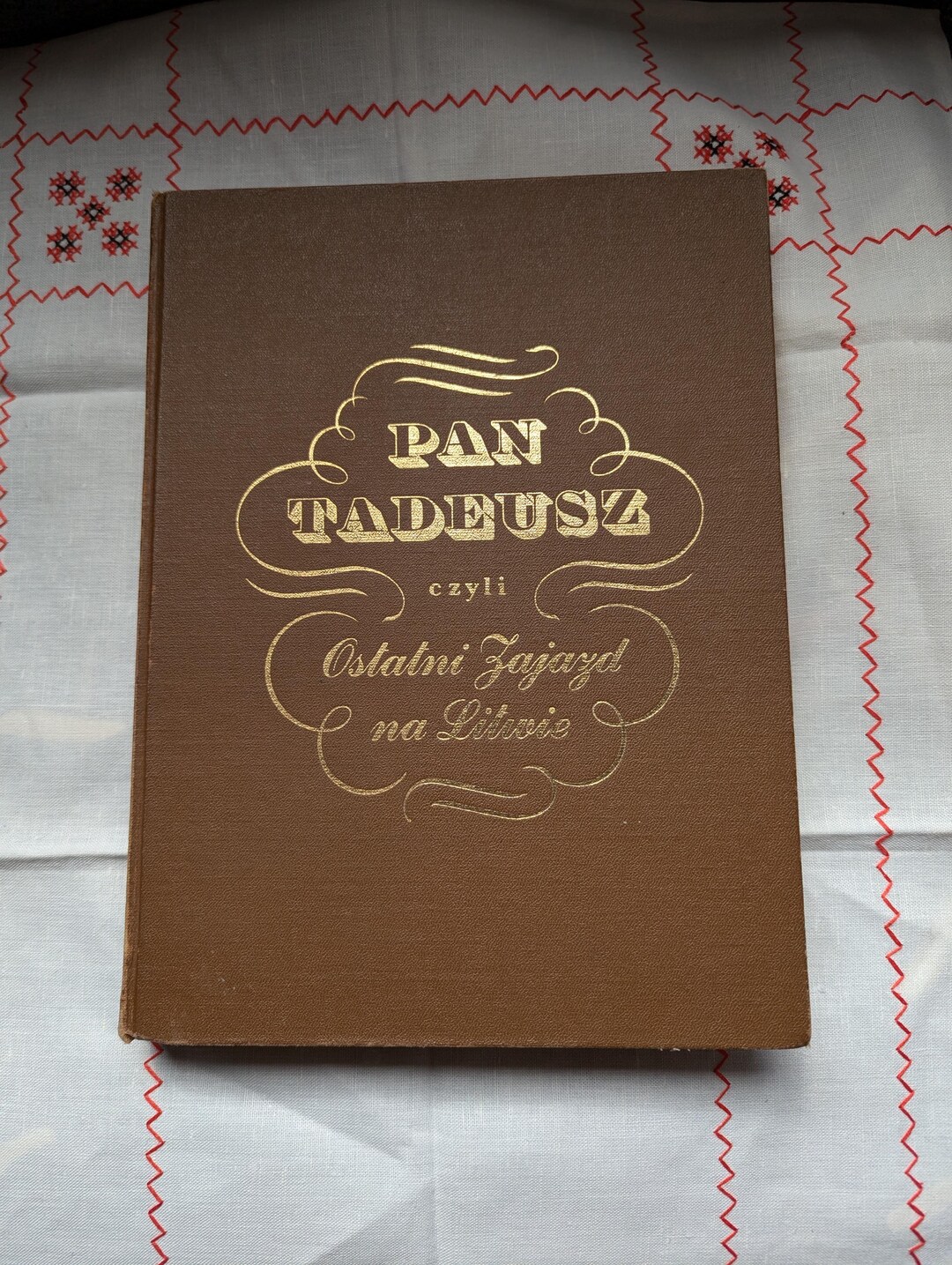Pan Tadeusz Adam Mickiewicz Mr Tadeusz Vintage Book Poland History ...
