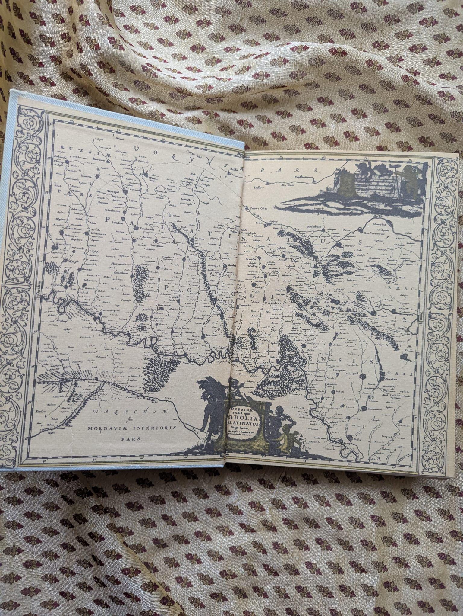 PAN Wolodyjowski Book From Poland History Vintage Maps Cover Cloth ...