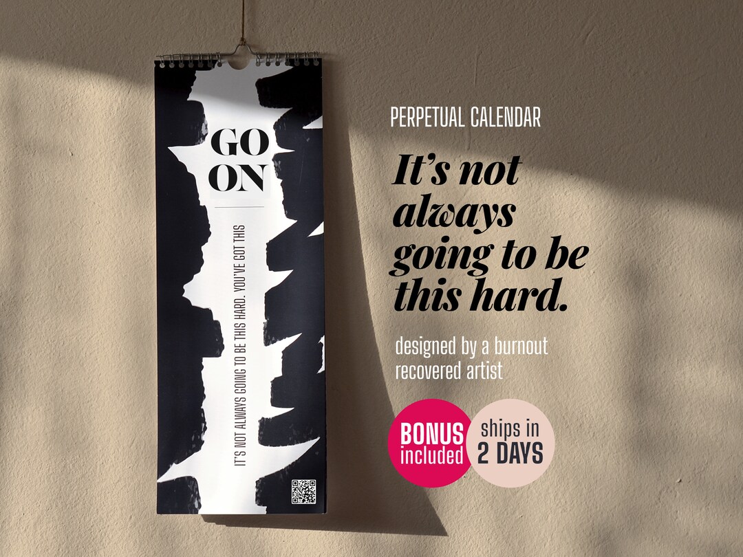 Resilience Perpetual Calendar for Building Strong Character - Etsy