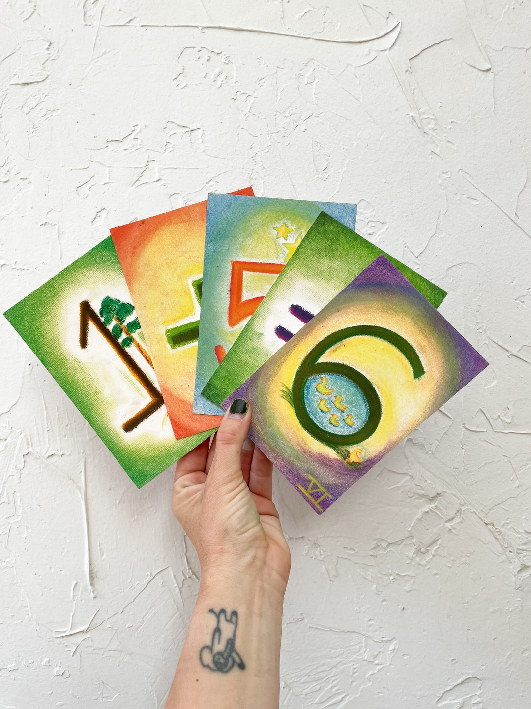 Digital PDF Waldorf Number Cards - Etsy