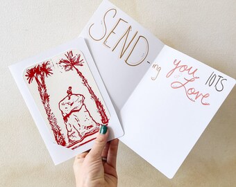 Rock Climbing Greeting Card: Happy Belayted Birthday Climbing Gift - Etsy