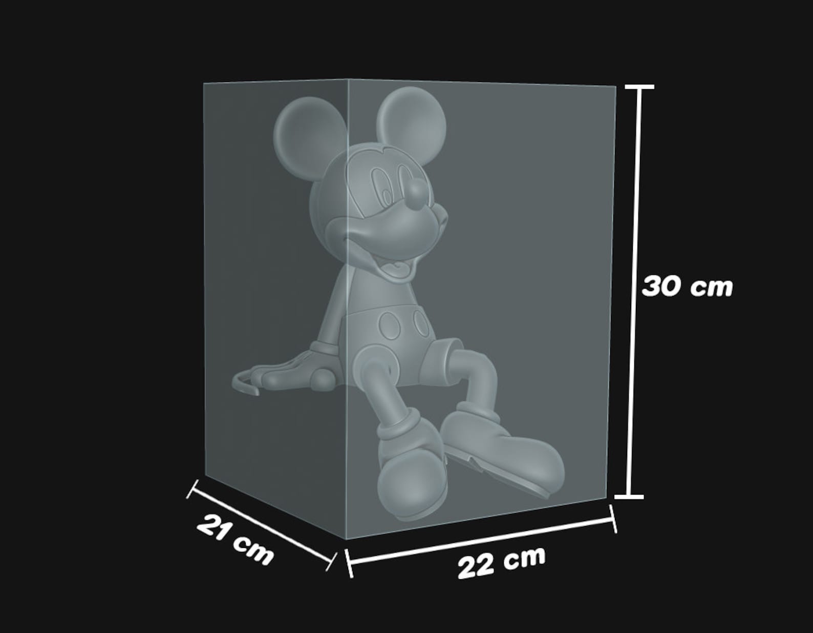 Mickey Mouse 3D STL File FULL VERSION Digital Download - Etsy