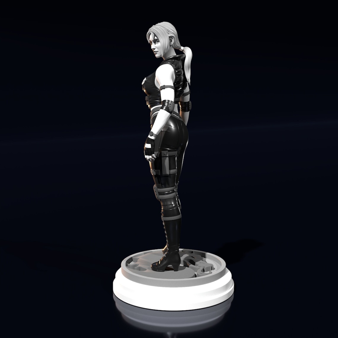Sonya Blade Figure 3D STL File | Digital Download - Etsy