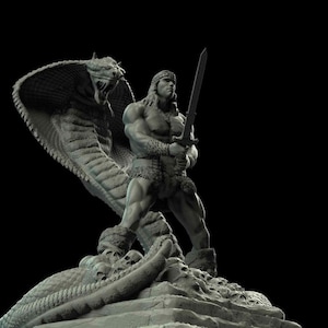 Conan the Barbarian 3D Model STL File | Digital Download - Etsy