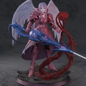 Overlord Diorama 3D STL File - Ainz, Albedo and Shalltear | *digital ...