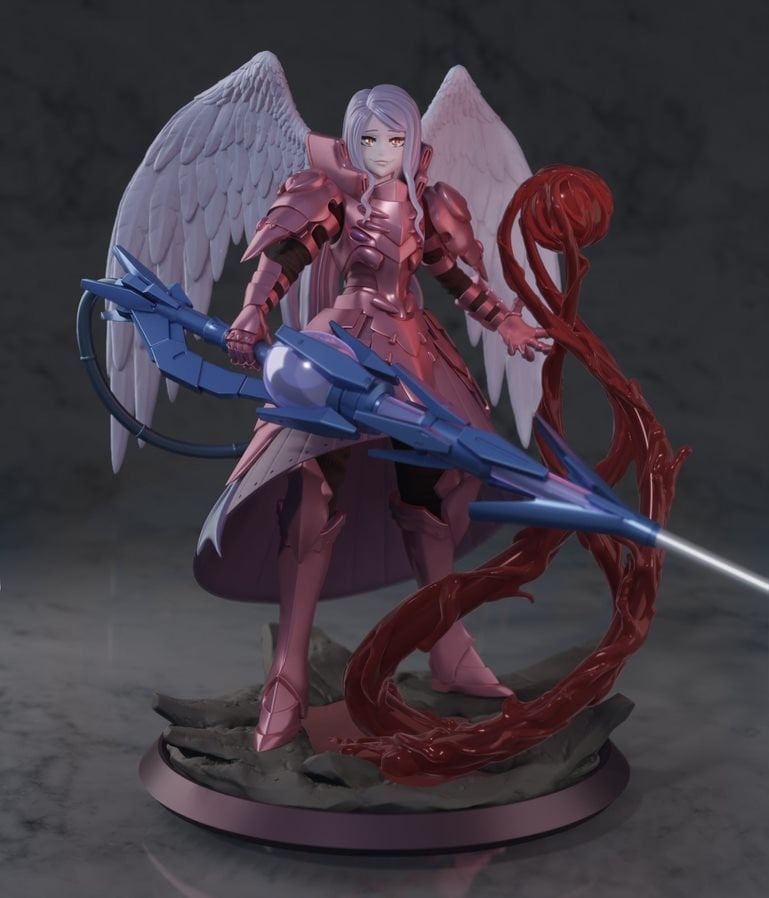 Overlord Diorama 3D STL File Ainz Albedo and Shalltear - Etsy Canada