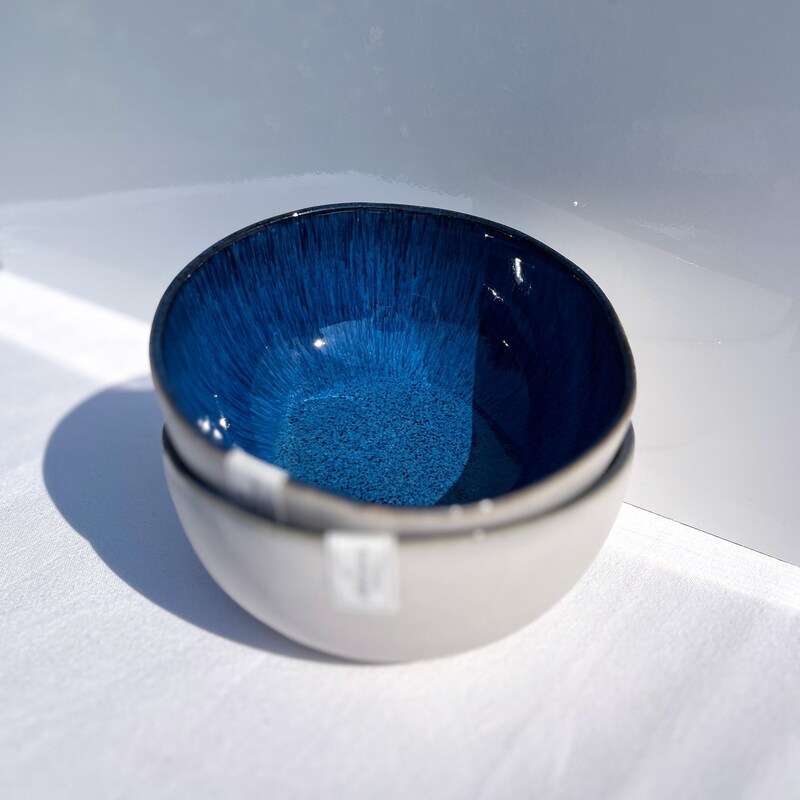 Blue Ceramic Bowls - Etsy