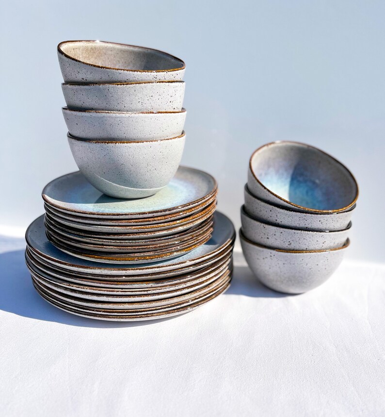 White Dinnerware Set 8 Persons Dinnerware Ceramic Sail Portuguese ...