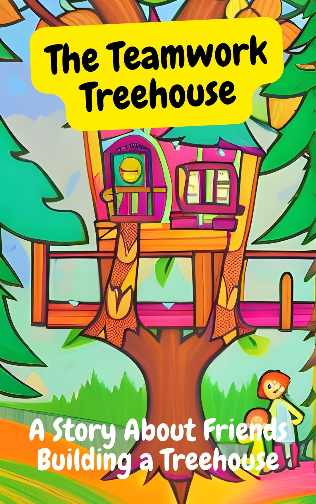 The Teamwork Treehouse A Story About Friends Building a - Etsy
