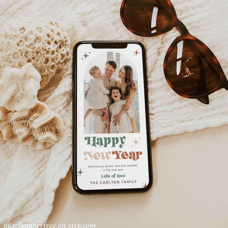 New Year Wishes E Card - Etsy