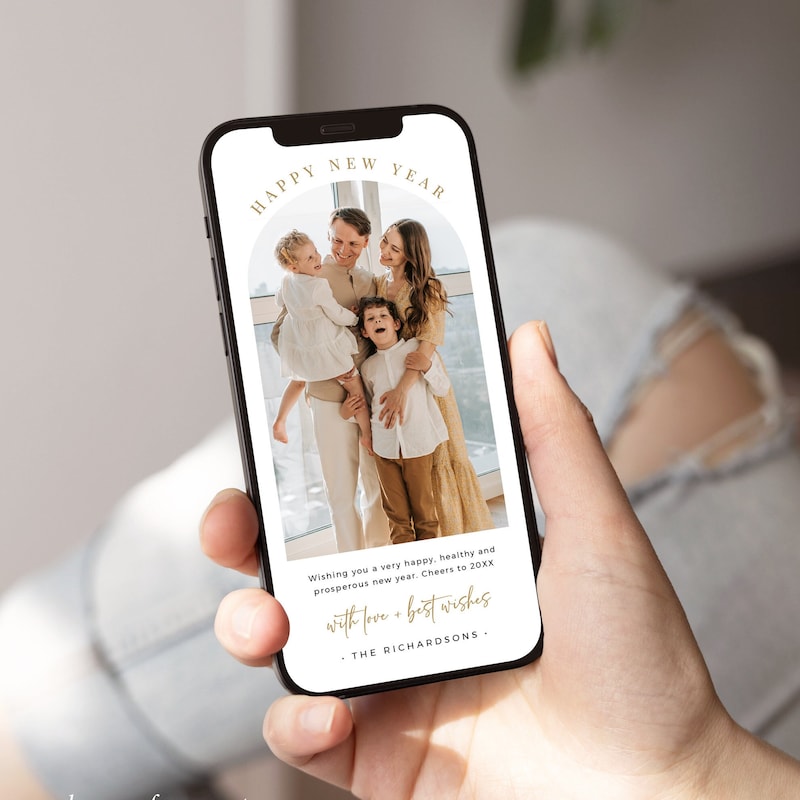 New Year Cards - Etsy