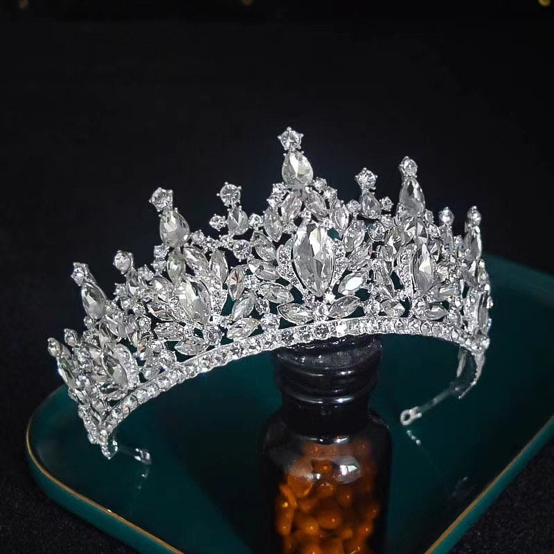 Crystal Wedding Tiara / Swarovski Crystal Tiara / Wedding Bridal Tiara ...