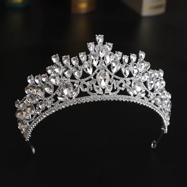 Crystal Wedding Tiara / Swarovski Crystal Tiara / Wedding Bridal Tiara ...
