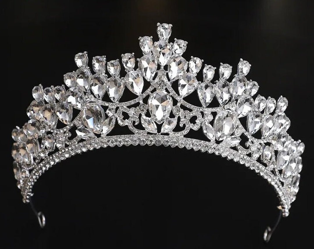 Crystal Wedding Tiara / Swarovski Crystal Tiara / Wedding Bridal Tiara ...