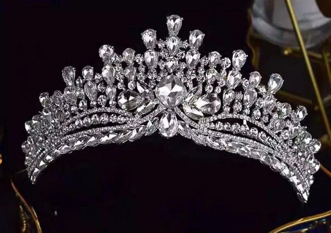 Crystal Wedding Tiara / Swarovski Crystal Tiara / Wedding Bridal Tiara ...