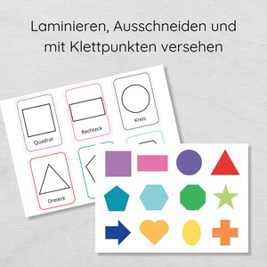 Matching Shapes Game for Children, Creative Learning Game to Print Out ...