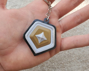 Valorant Diamond Rank Hard Enamel Keychain Rank Buddy Gun - Etsy