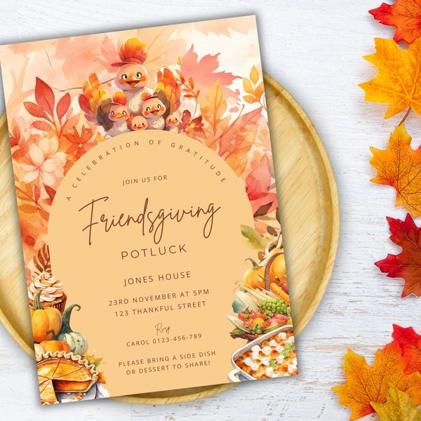 Office Potluck Invitation - Etsy