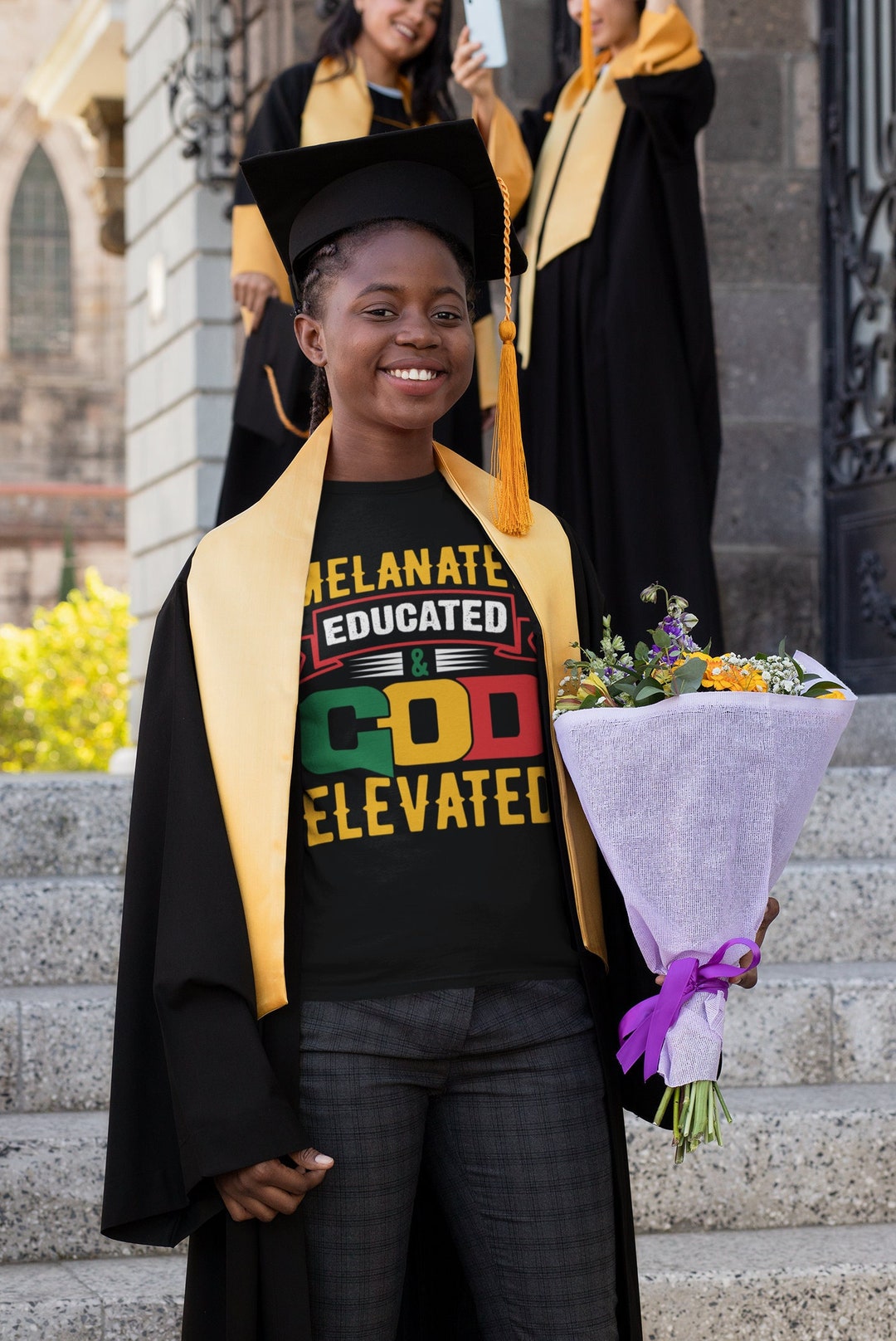 Melanated, Educated and God Elevated - Etsy