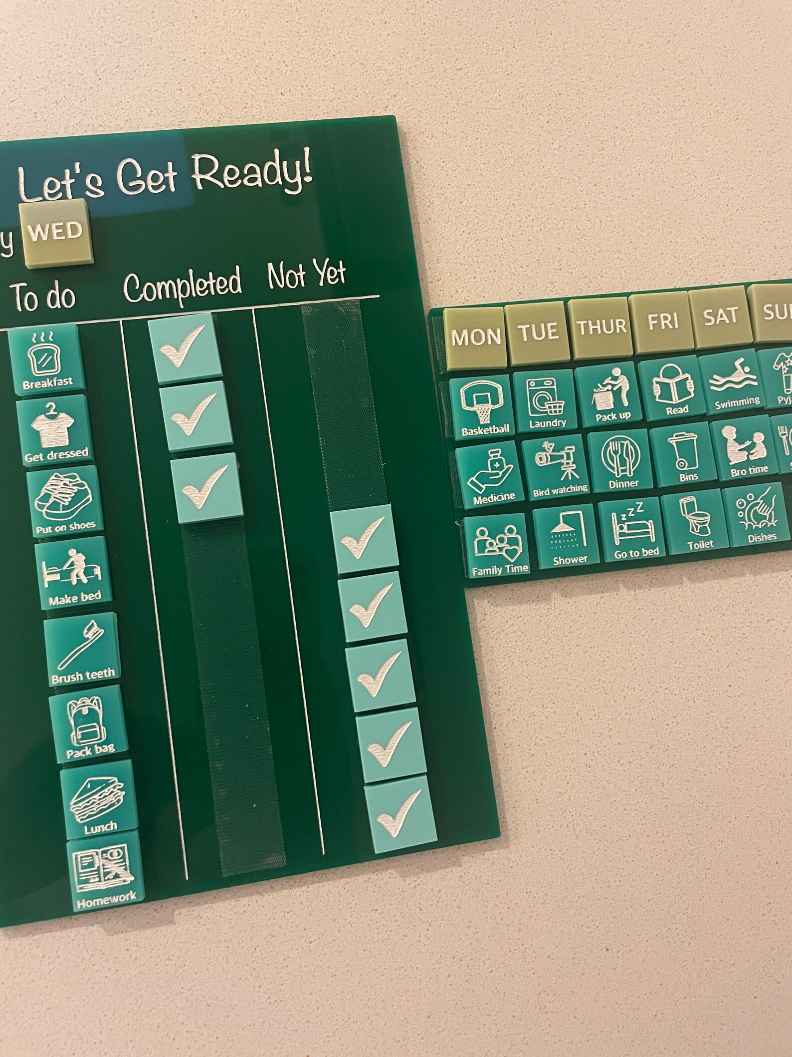 Let's Get Ready Board - Etsy