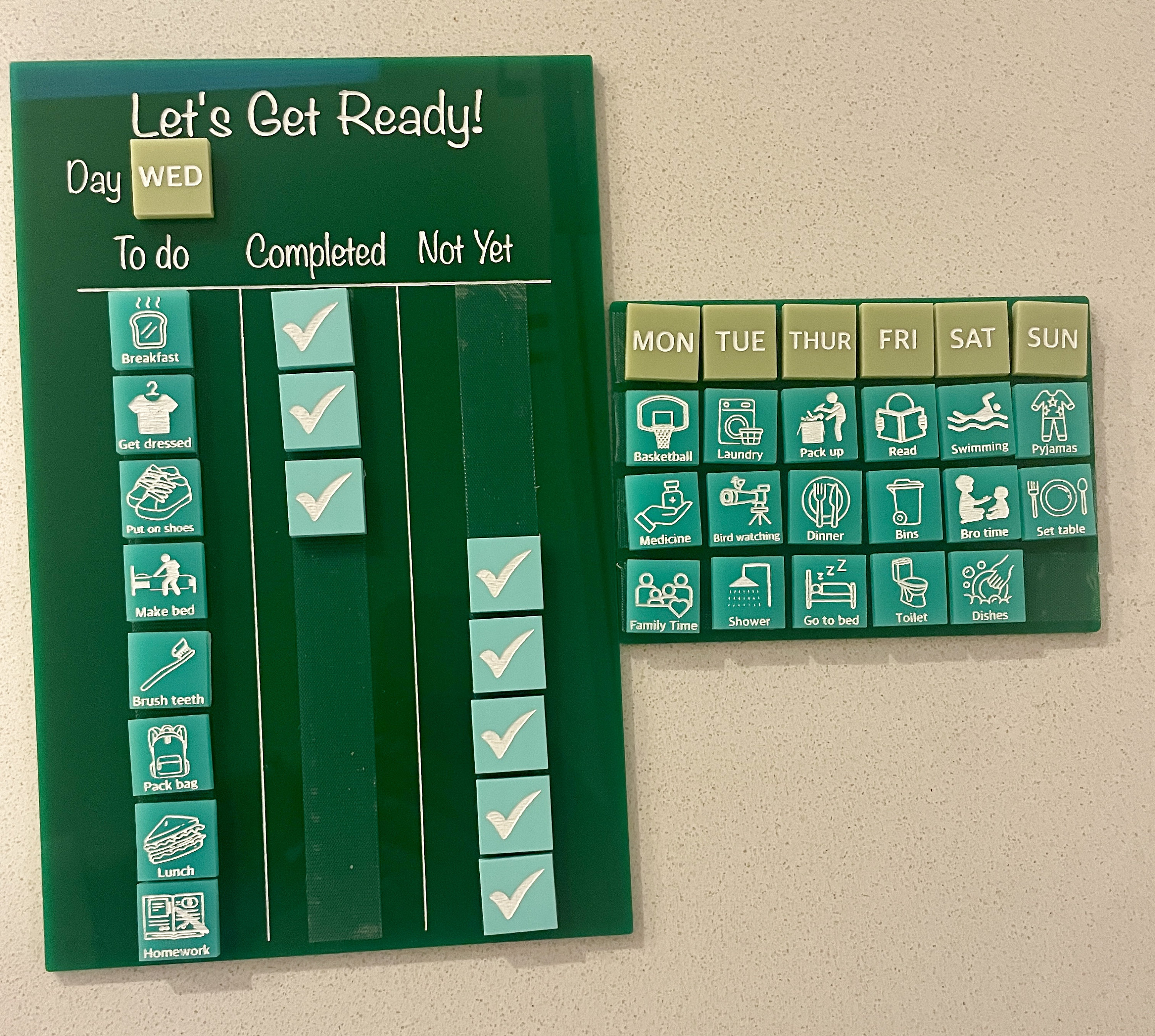 Let's Get Ready Board - Etsy
