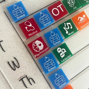 Custom Visual Schedule - Etsy