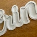 Personalised Candy Name Tray - Etsy