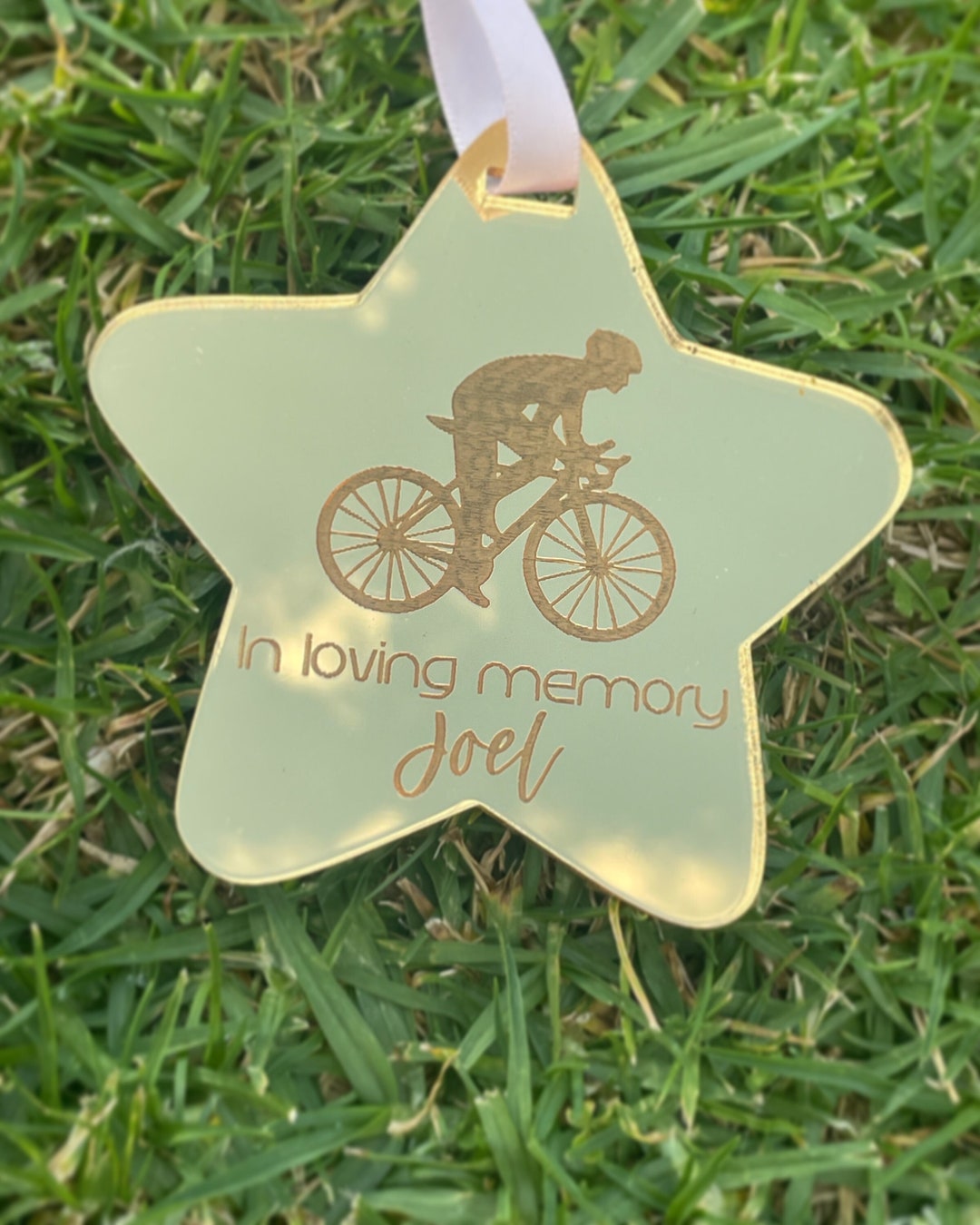 In Loving Memory Christmas Tree Star - Etsy