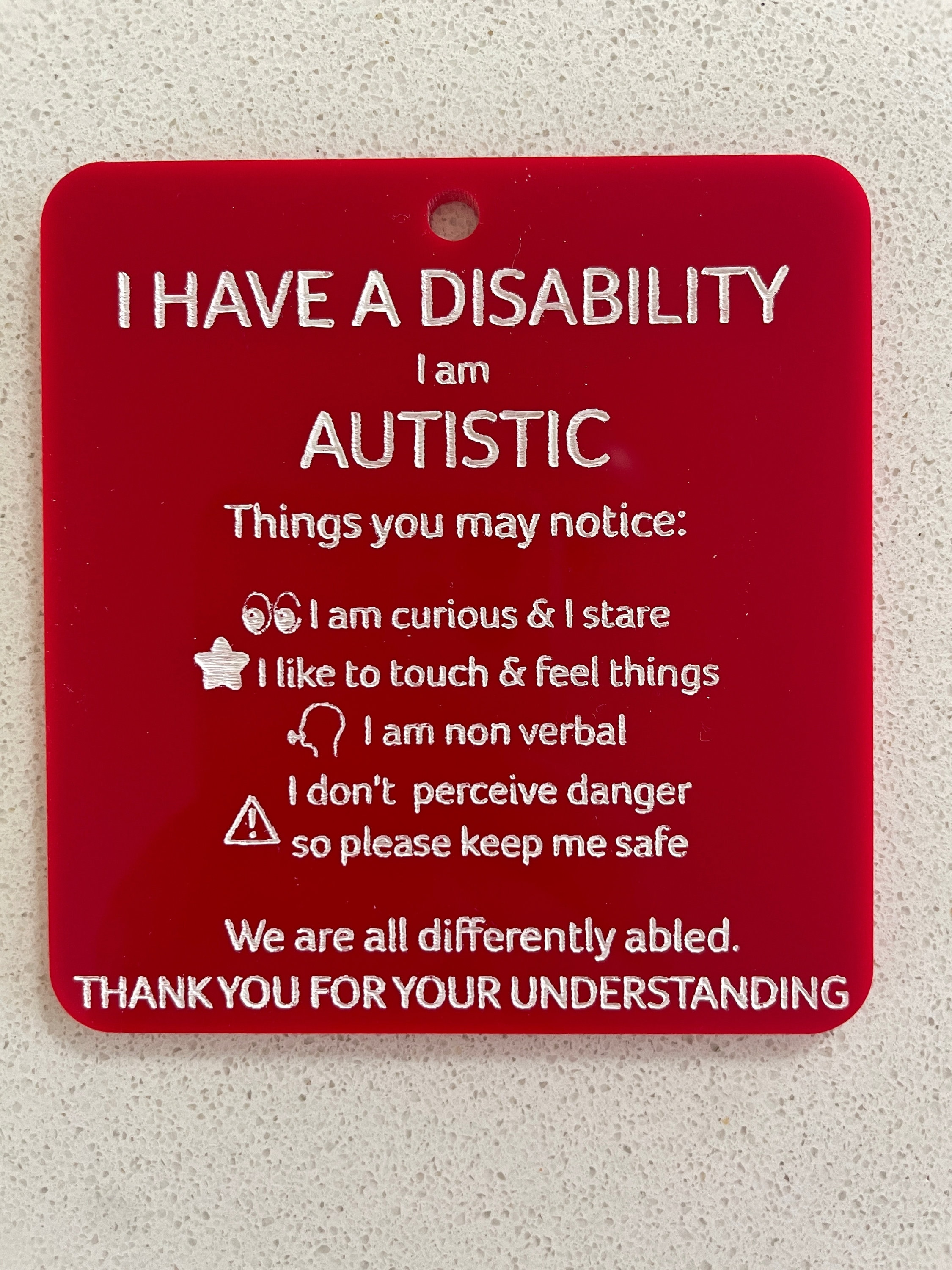 Disability Support Worker Tag & Lanyard - Etsy