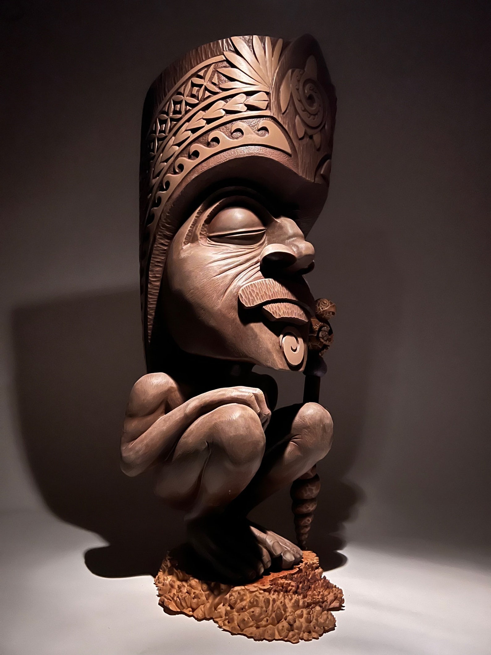 Custom Carved Tiki Statues - Polynesian Hawaiian Tikis, Custom ...
