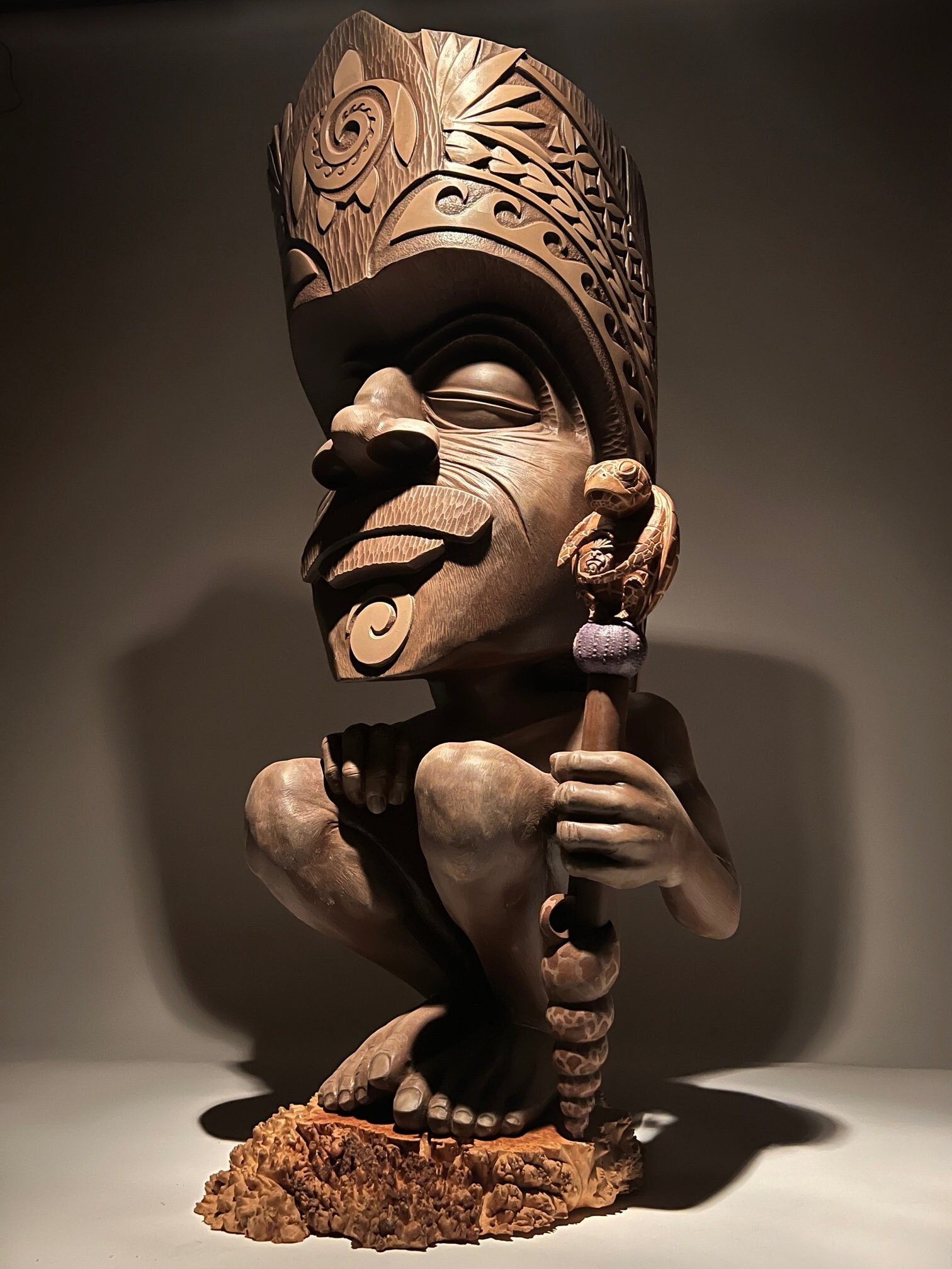 Custom Carved Tiki Statues - Polynesian Hawaiian Tikis, Custom ...