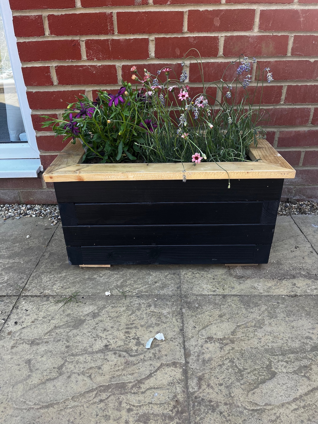 Rectangle Large Wooden Planter - Etsy