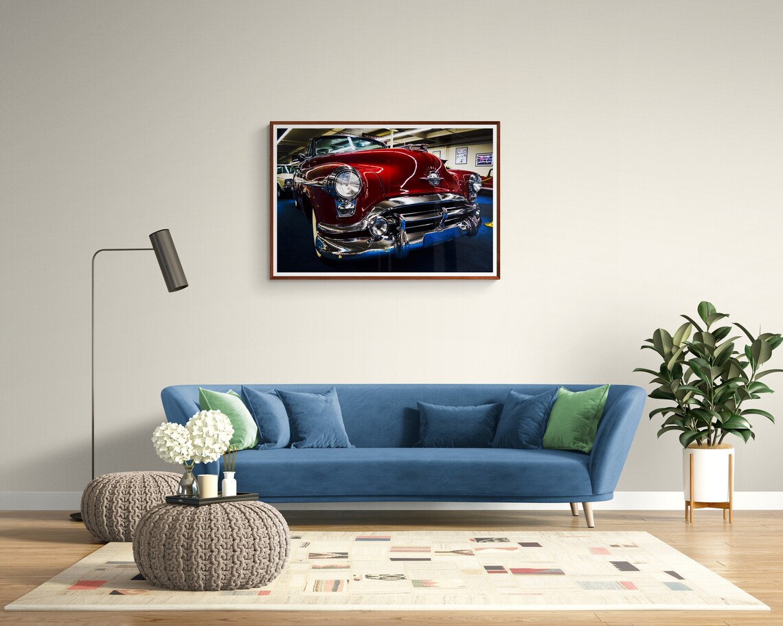 Photography Art "us-classic Car" Mural in Differnt Seizes - Etsy