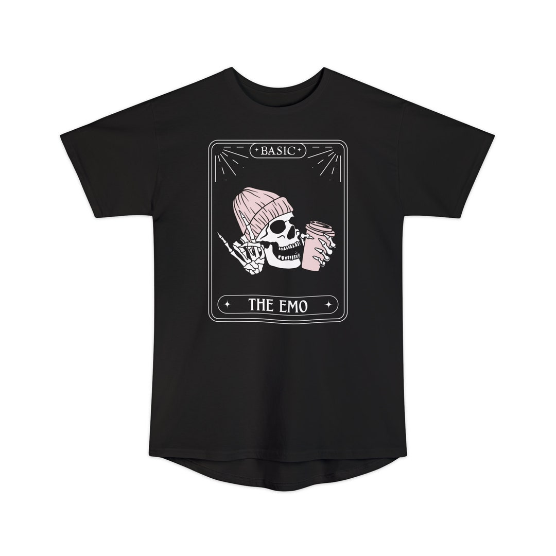 Basic the Emo Unisex Long Body Tee - Etsy