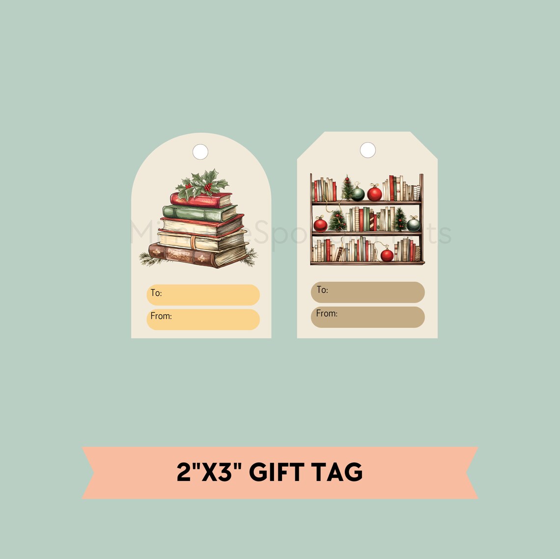 Printable Book Gift Tag Template, for Book Lovers, for Bookworm, for ...