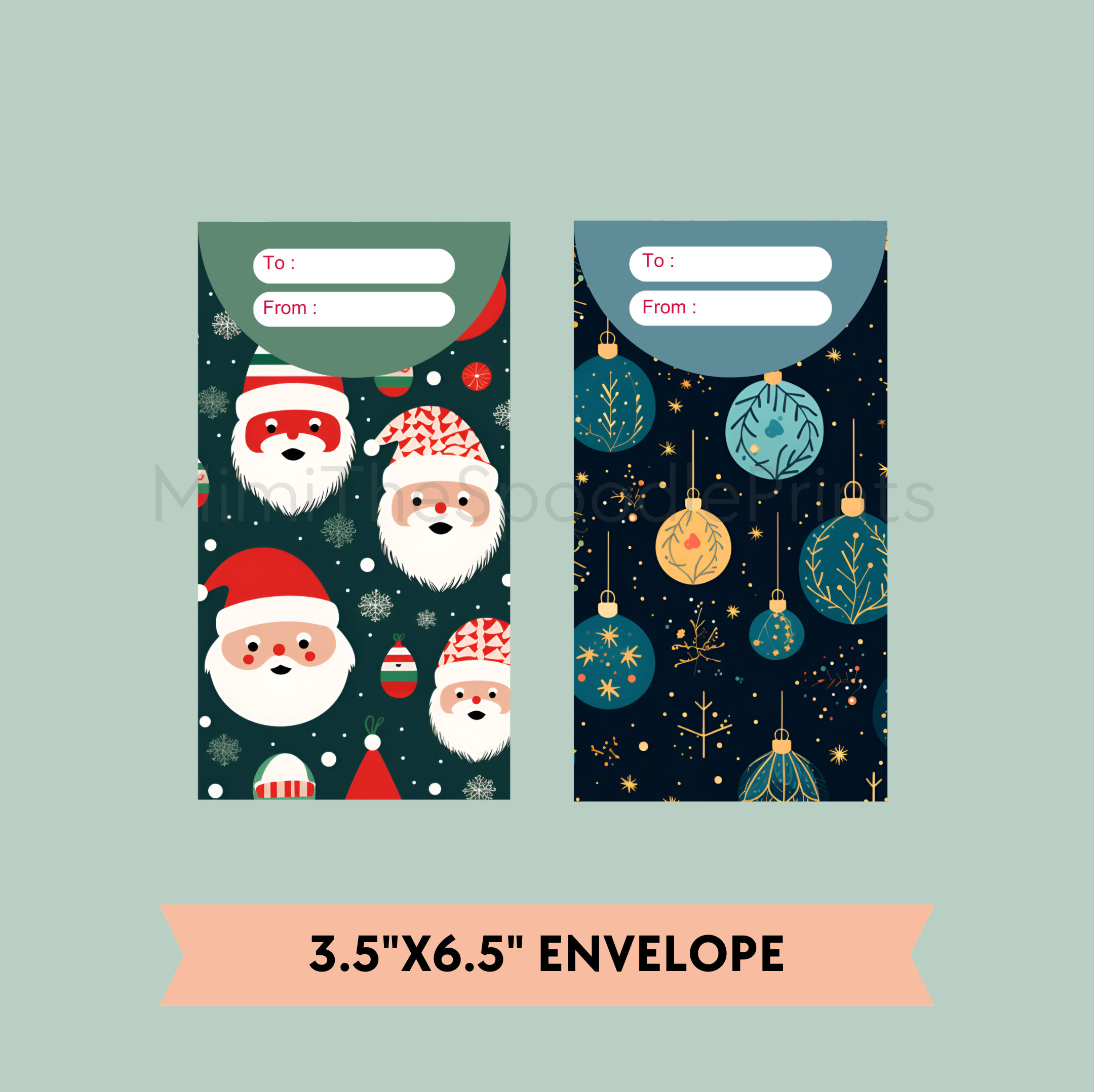 Christmas Money Envelope Template, Money Holder, Money Envelope, Cash ...