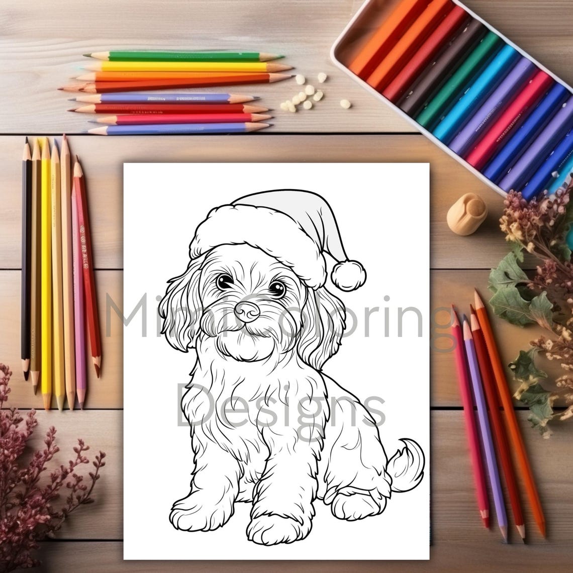 Cavoodle Coloring Book: 32 Dog Breed Pages (digital Download) - Etsy